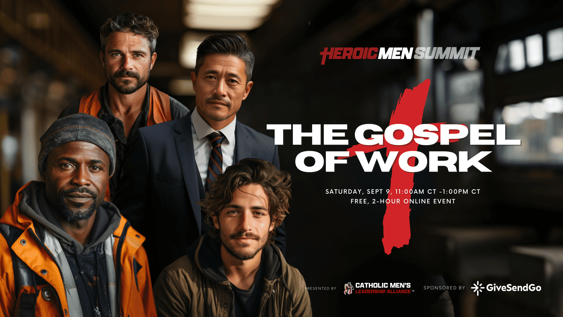 Heroic Men Summit Announces “The Gospel of Work” As Theme of September ...